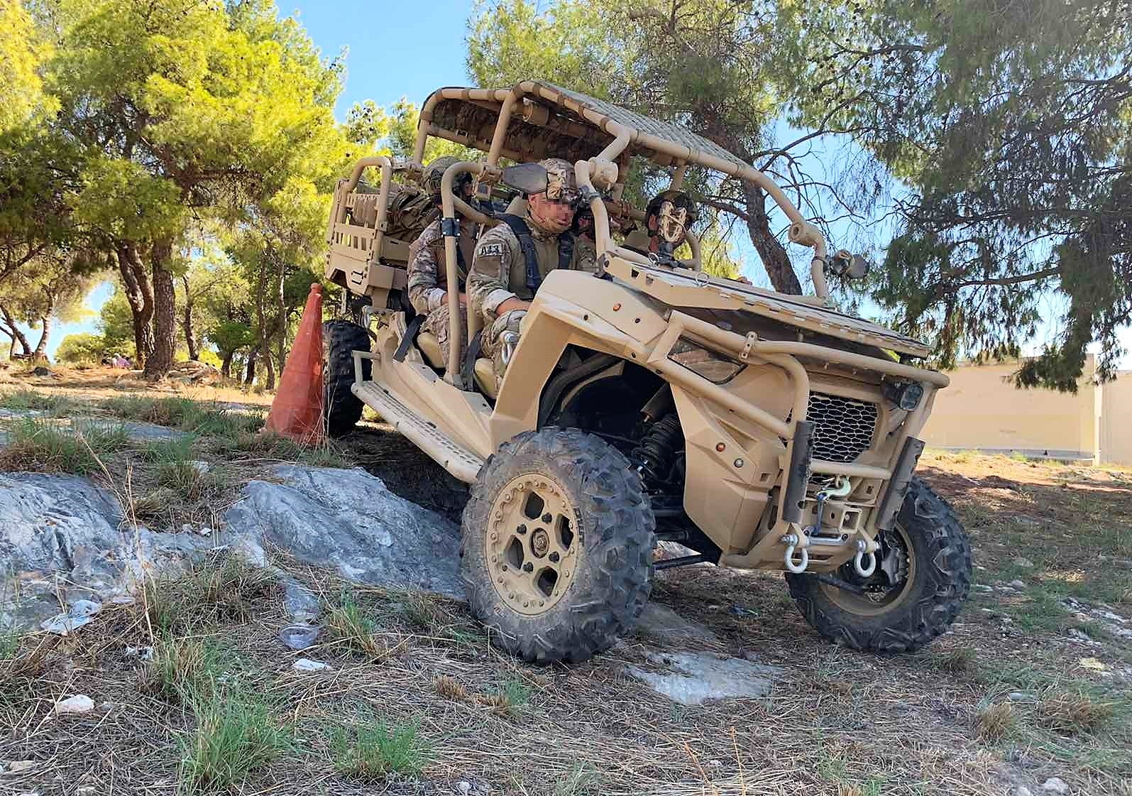 Εκπαίδευση προσωπικού της ΔΕΠ στα οχήματα Polaris MRZR 4 - Δούρειος Ίππος