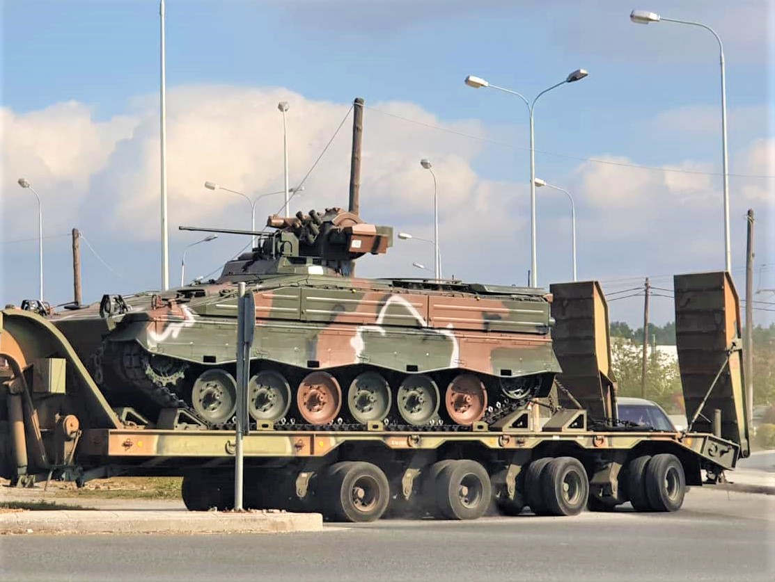 Πώς εξελίσσεται η παραλαβή των Marder 1A3 και η μεταφορά των BMP-1 ...