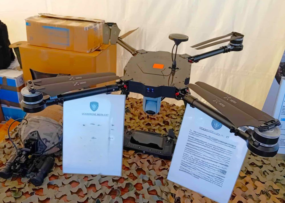 Το MERA EXT της Ucandrone σε υπηρεσία με την ΔΕΠ - Δούρειος Ίππος
